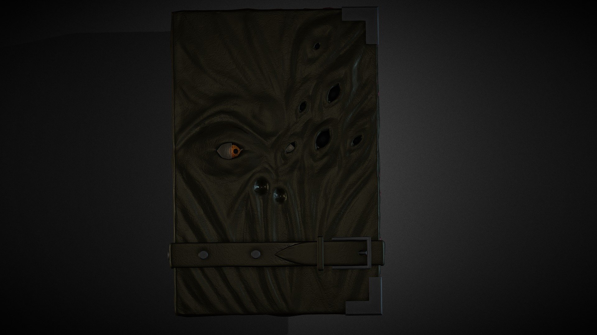 Low-Poly 3D Animated Model Evil Book - Buy Royalty Free 3D model by ...