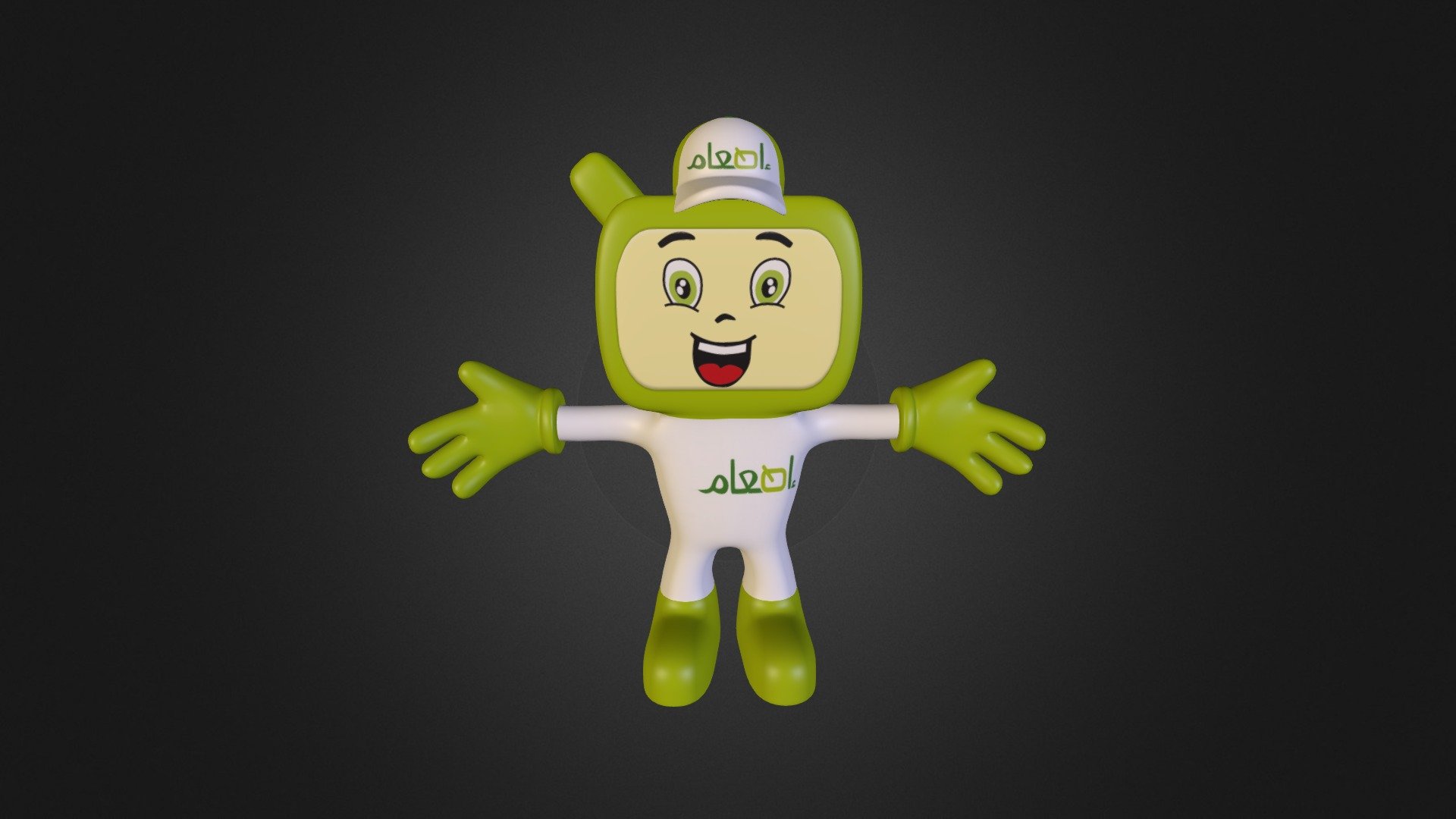 Eta'am mascot - 3D model by JuanG3D [09a50b5] - Sketchfab