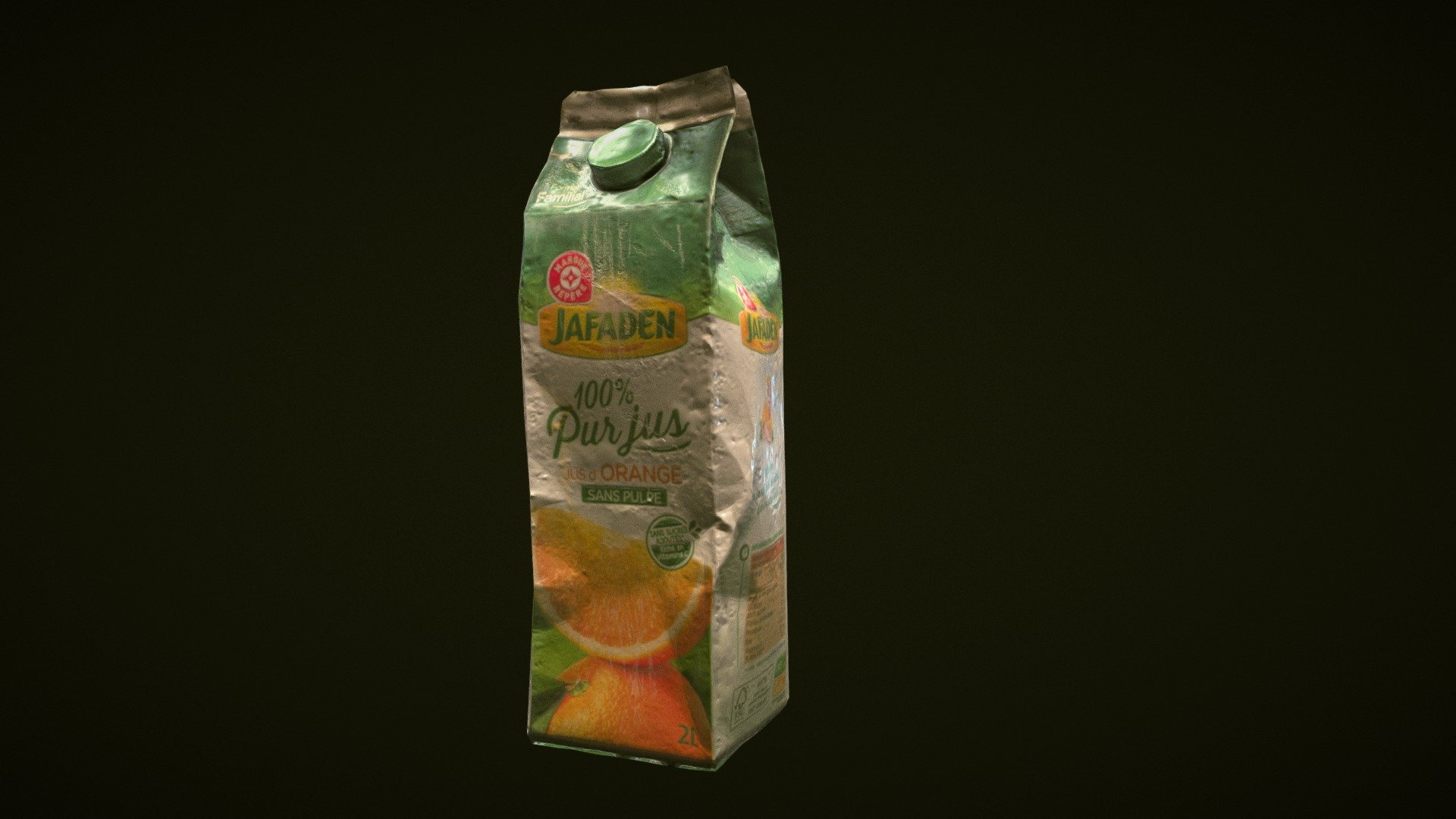 Photogrammetry, Orange juice box - 3D model by Yann_Miguet [09a7e64 ...