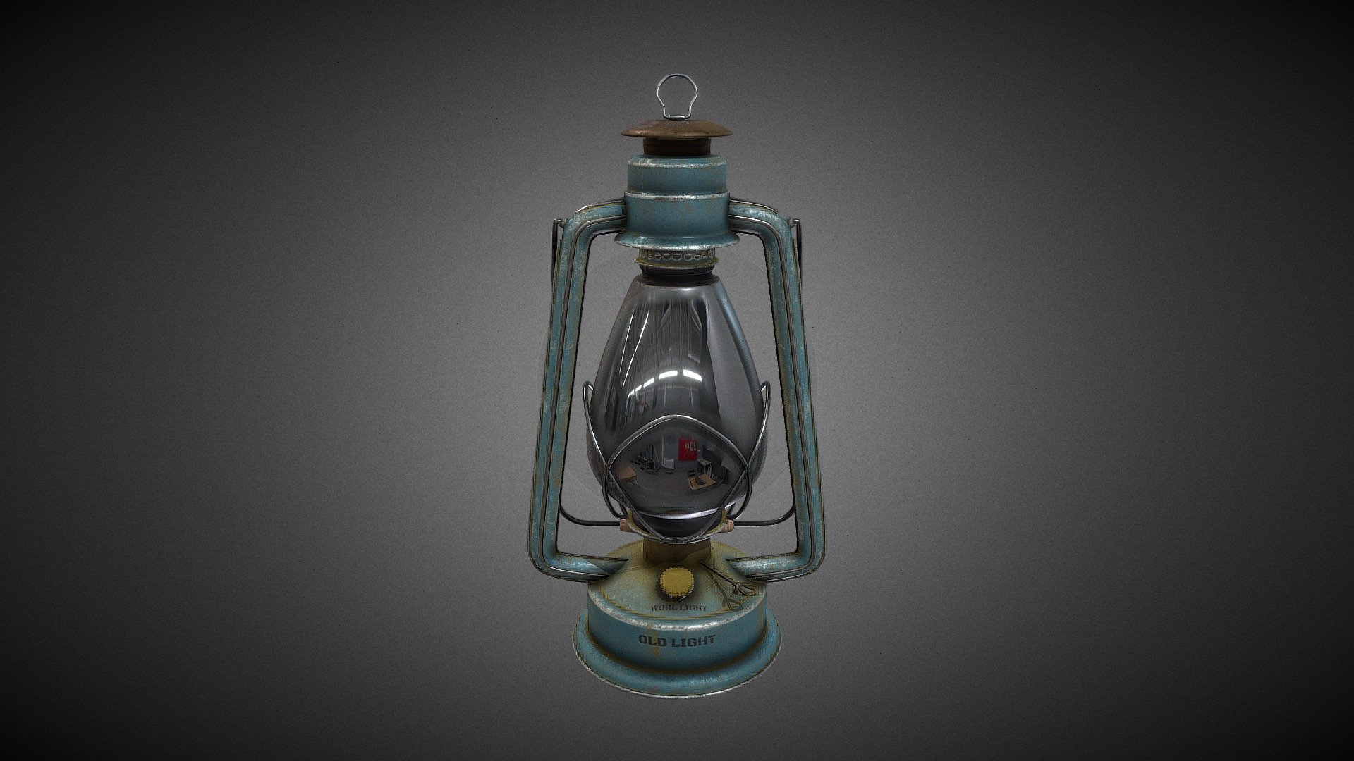 old lamp - 3D model by Azamat Blender 3d (@azamata2019) [09a8603] - Sketchfab