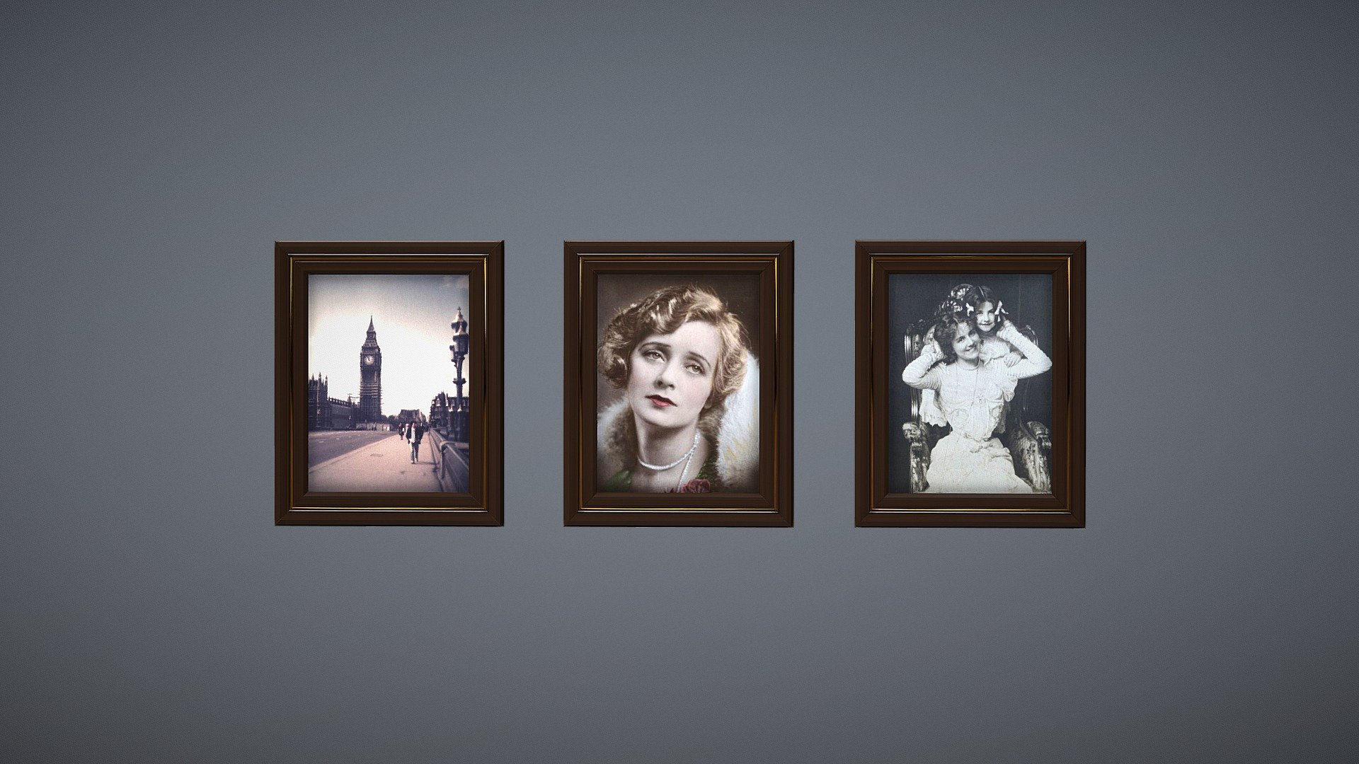 Vintage Picture Frame Set - Buy Royalty Free 3D model by ÆON (@xaeon ...