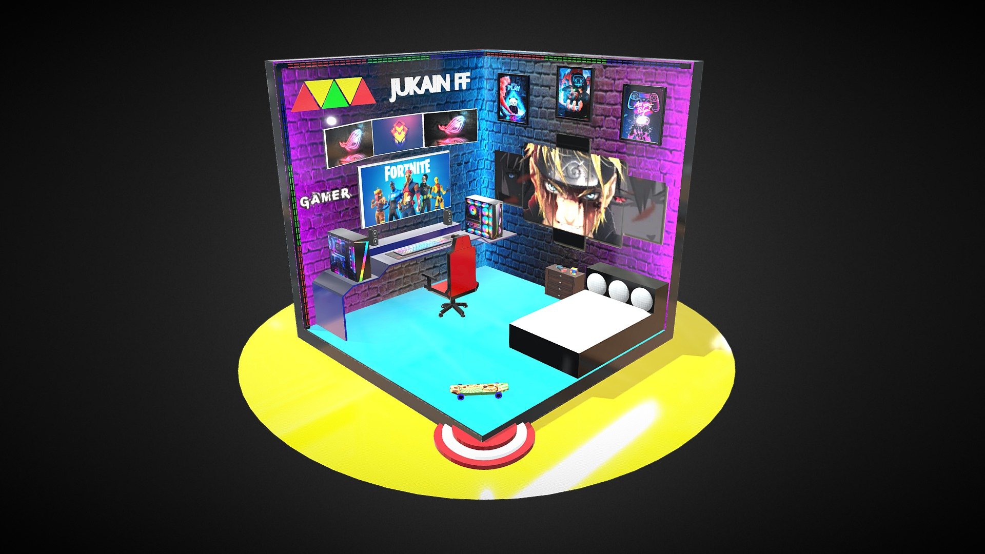 Gaming PC Amazing 5 - 3D model by rsdodiya [09a9b17] - Sketchfab