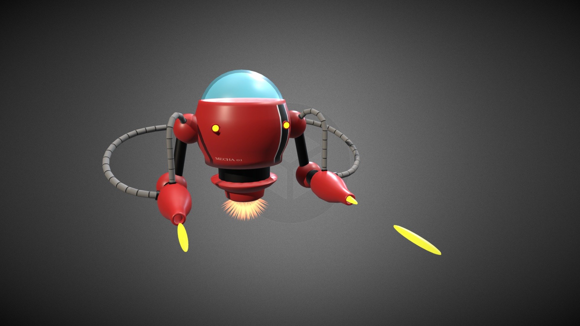Mecha 01 - Buy Royalty Free 3D model by The Design Wonderer (@TDW37 ...