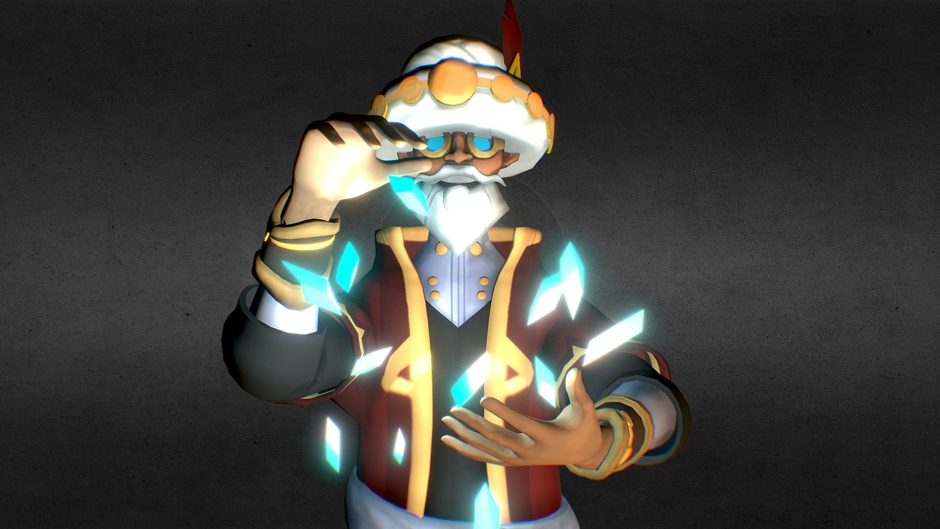 Old wanderer - 3D model by Arichant (@Superspotforanime) [09aa1bb ...