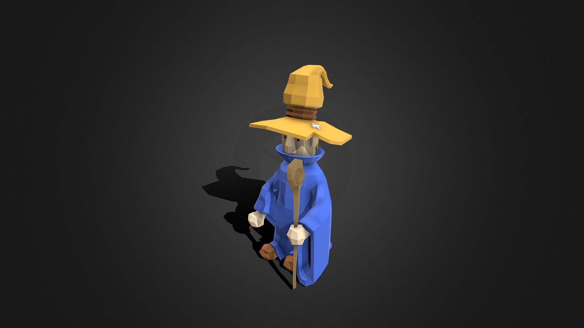 Character Mage - 3D model by Graham (@graham3d) [09ace3c] - Sketchfab