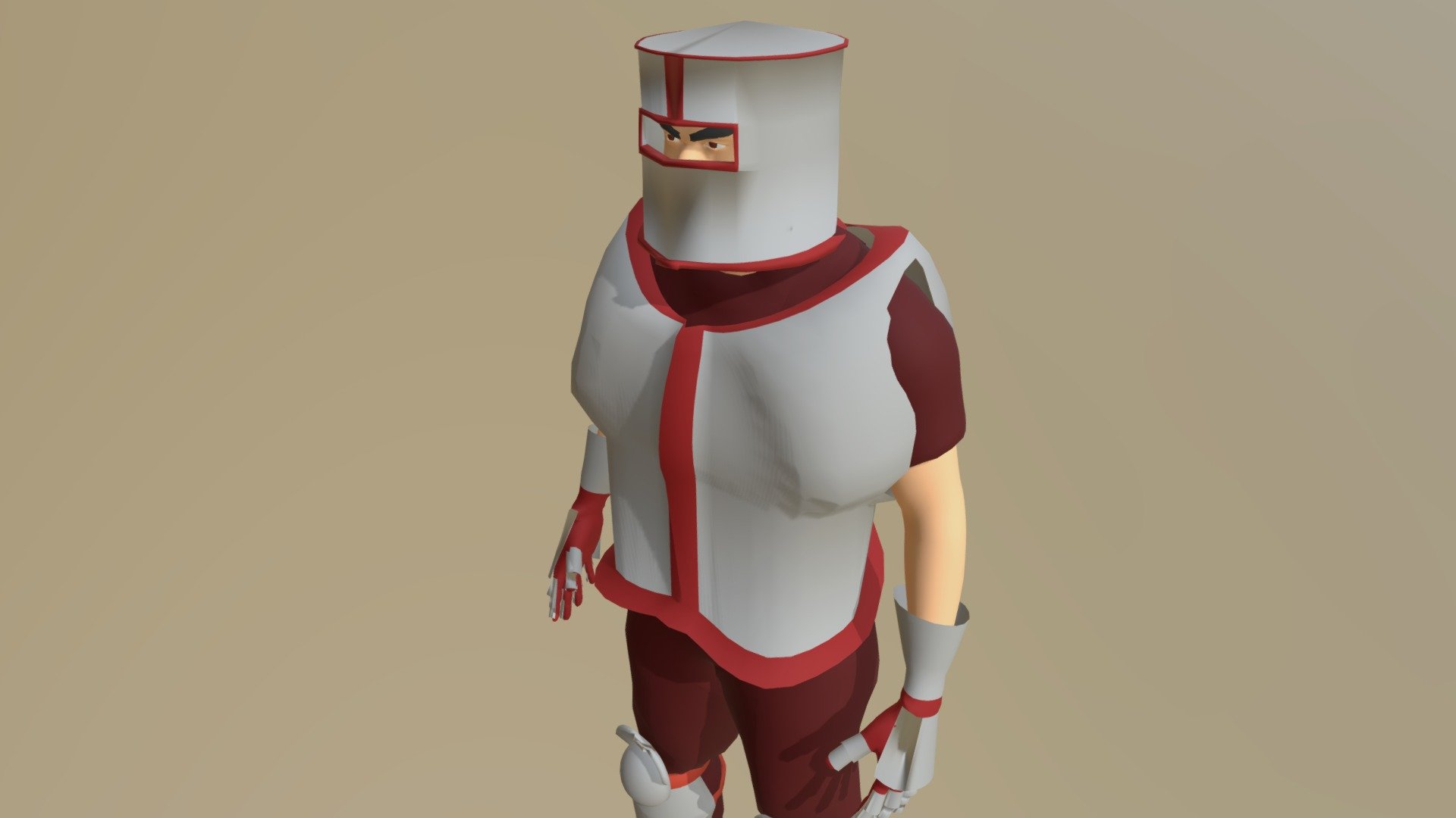 Guardia Rojo - 3D model by David Mercado (@DavidMercado) [09adf6f ...