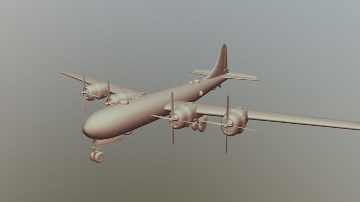 B-29 3D models - Sketchfab
