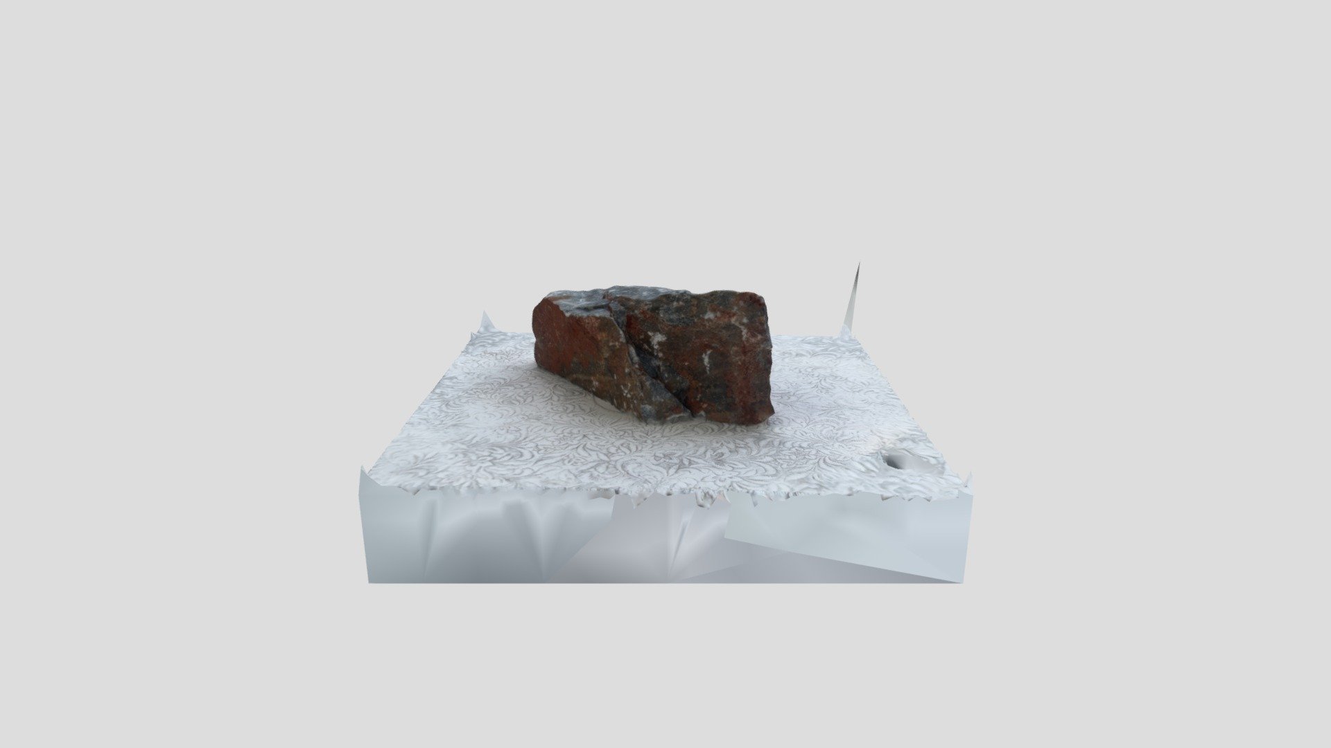 Rock on Table - Download Free 3D model by nayab.gul [09b2969] - Sketchfab