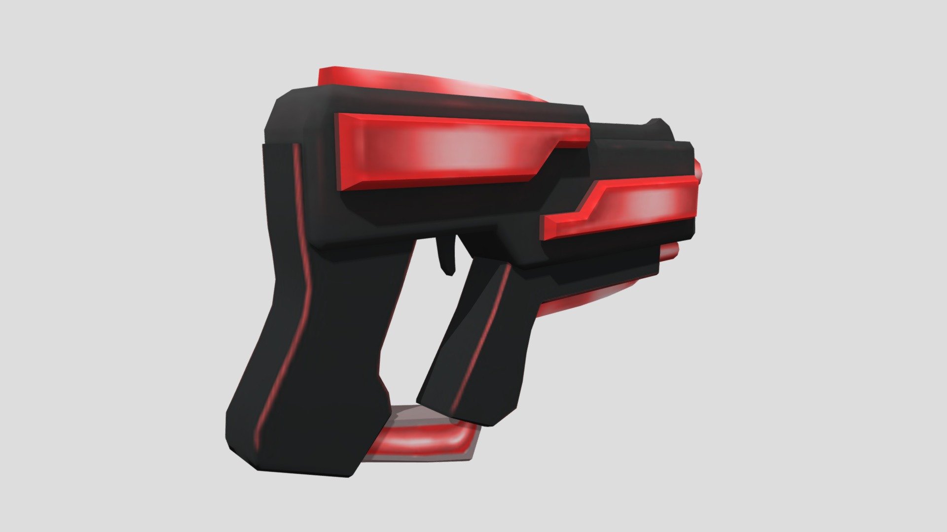 Red laser gun - Download Free 3D model by fergasol (@fergasol100 ...