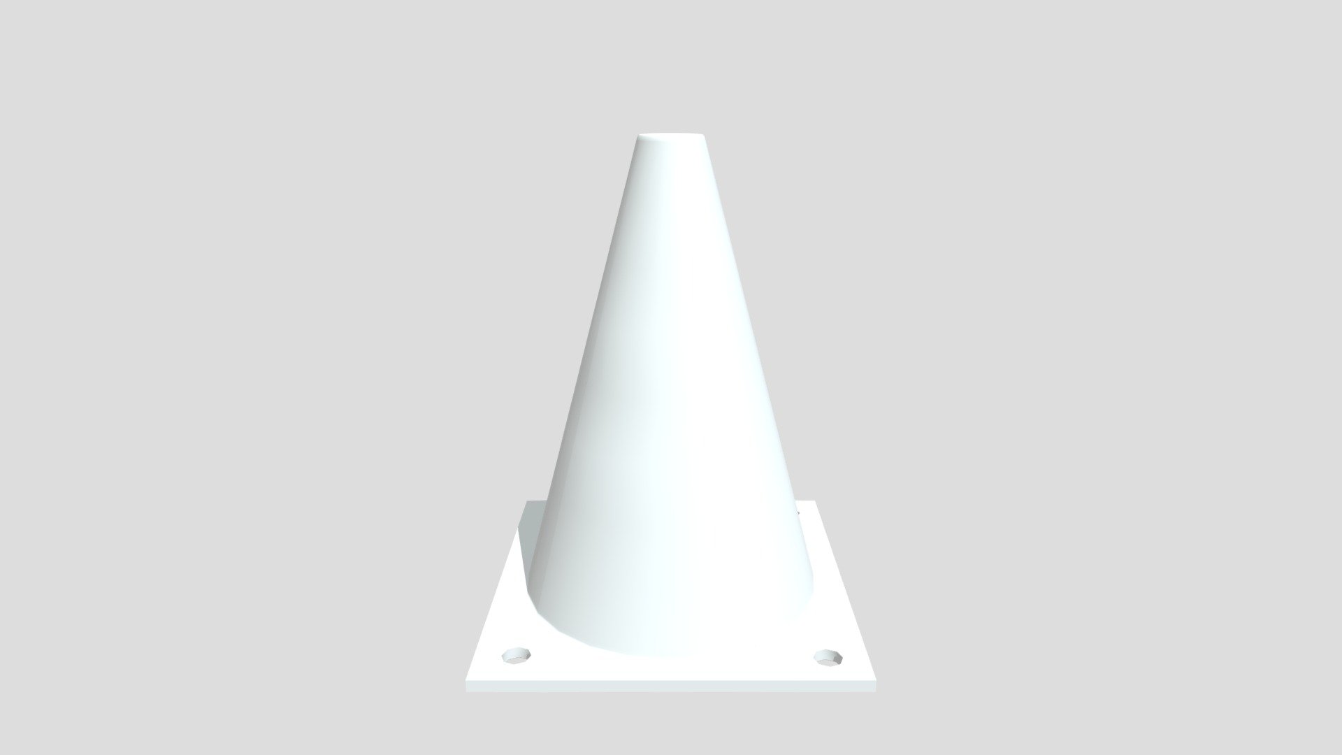 Traffic cone 04 - 3D model by Ares Studio (@aresstudio) [09b5054 ...