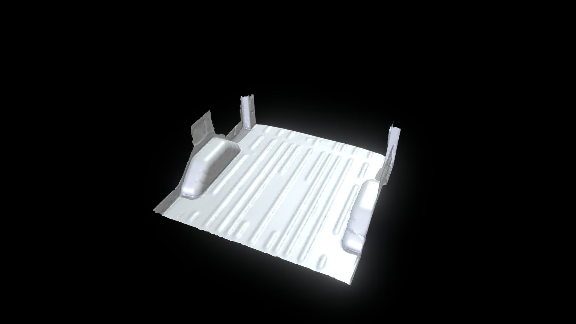 Sprinter Van - Floor And Wheel Wells - 3D model by Direct Dimensions ...