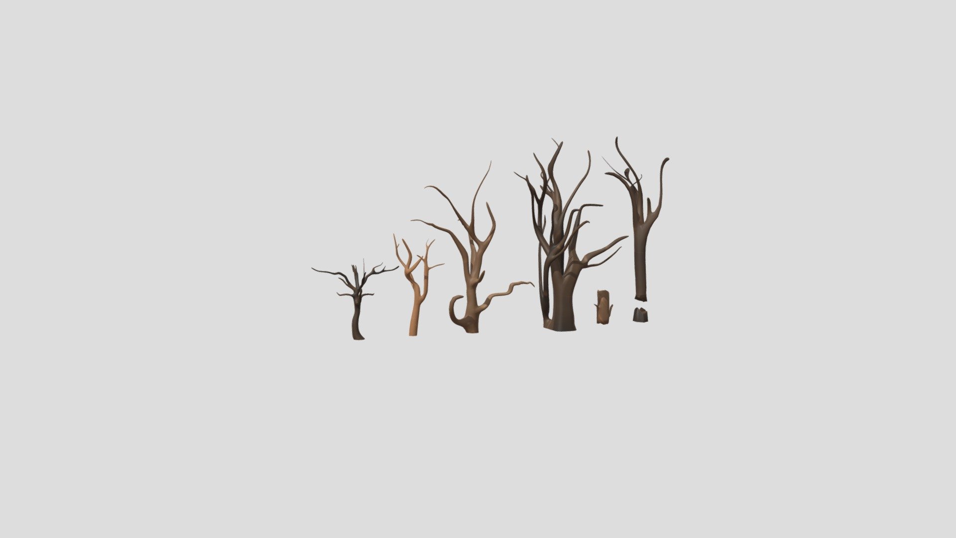Trees No Leaves - Download Free 3D model by hamraj15 [09b609f] - Sketchfab