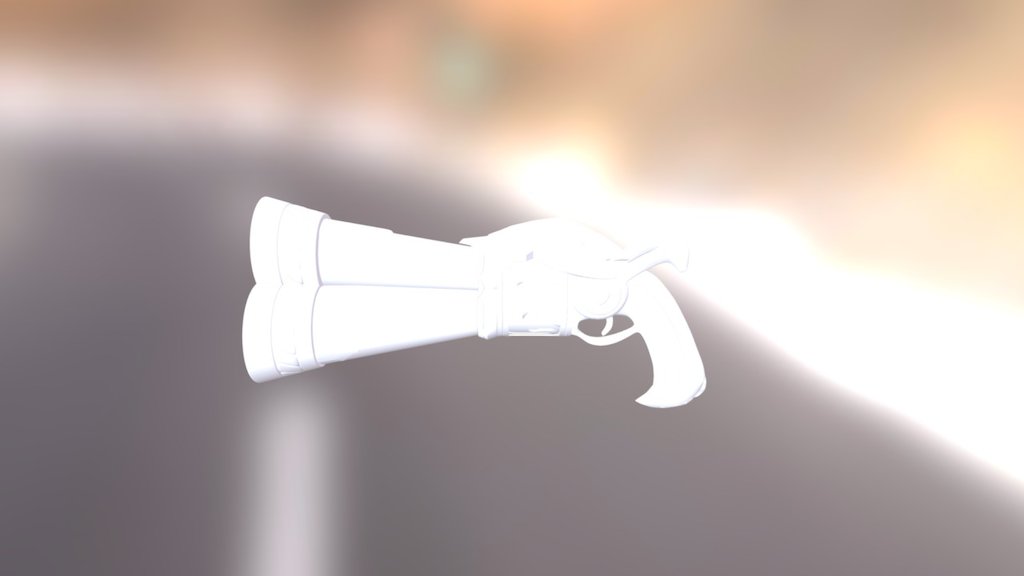 Captain Fortune Pistol - 3D model by mpafford [09b66f8] - Sketchfab
