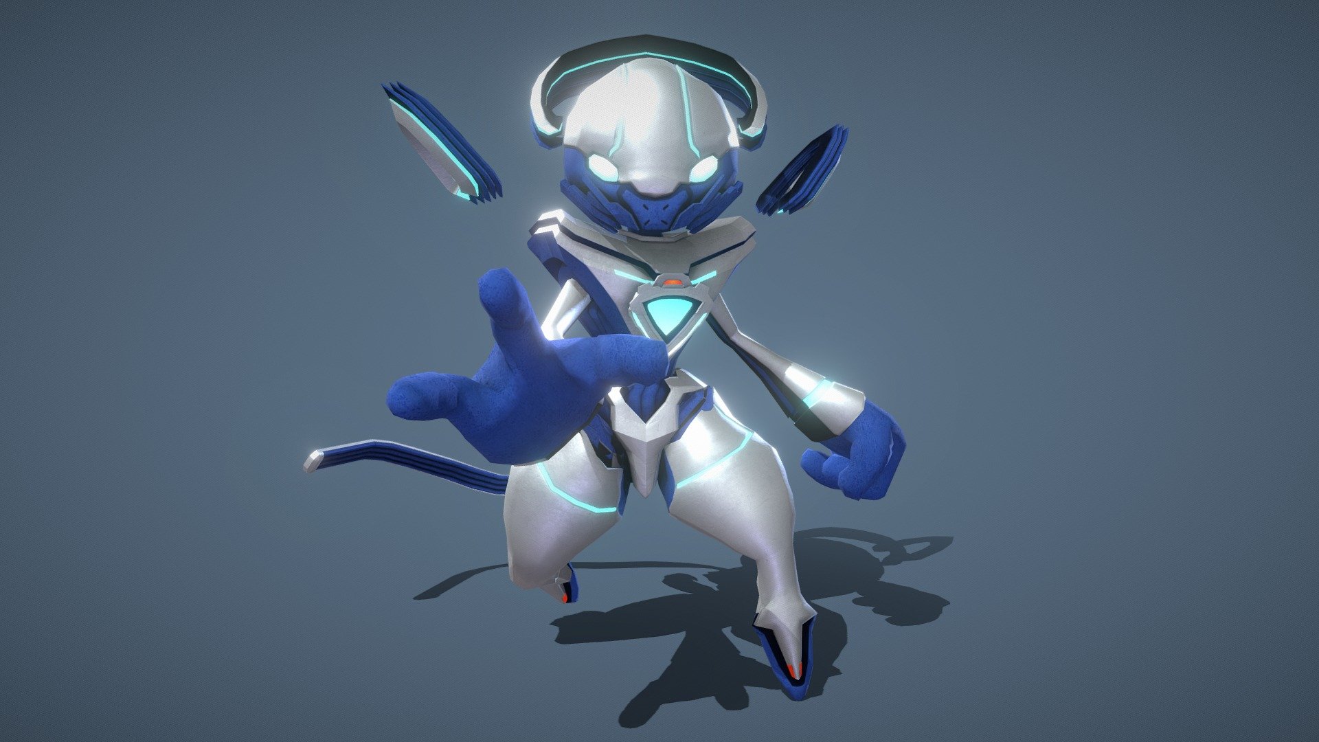 Astral Chain - Shield Legion - 3D model by Bryan Teng (@lazybryan ...