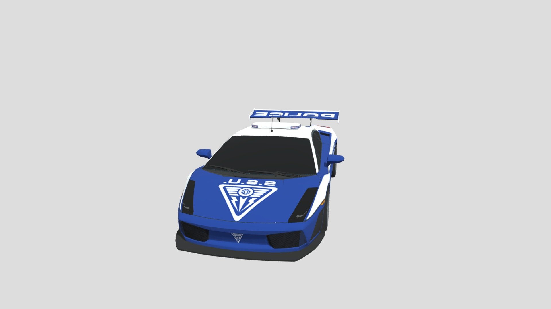 lambo police - Download Free 3D model by zairiqzairiq [09b8393] - Sketchfab