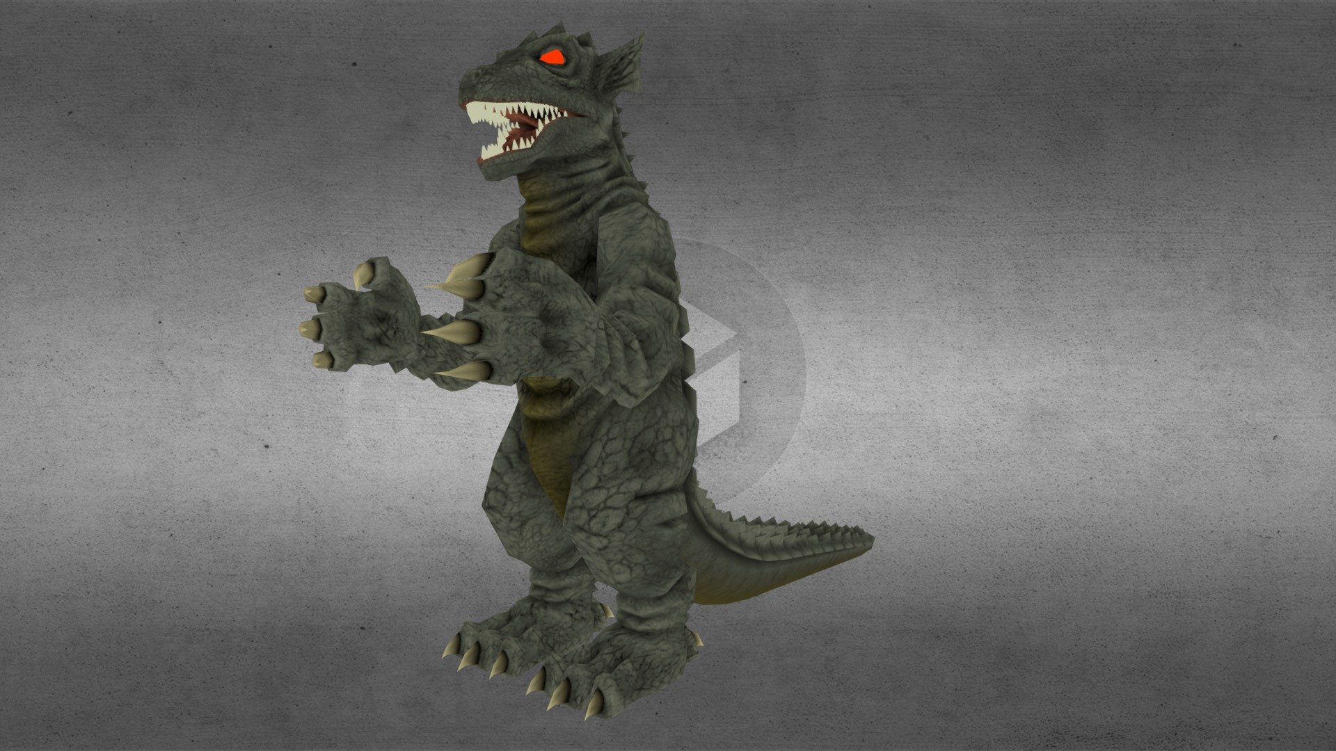 Gorgo - Download Free 3D model by ChadZilla 2026 (@GodzillaTheKongFan ...