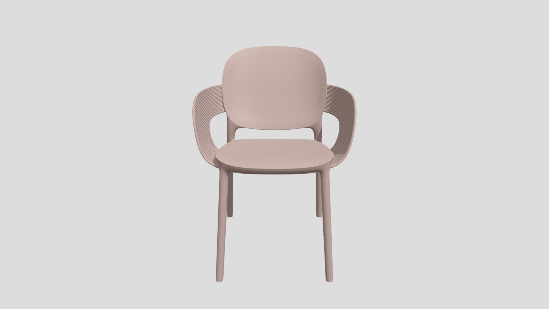 Hug Chair | Clay - 3D model by interracontract [09b9cd4] - Sketchfab