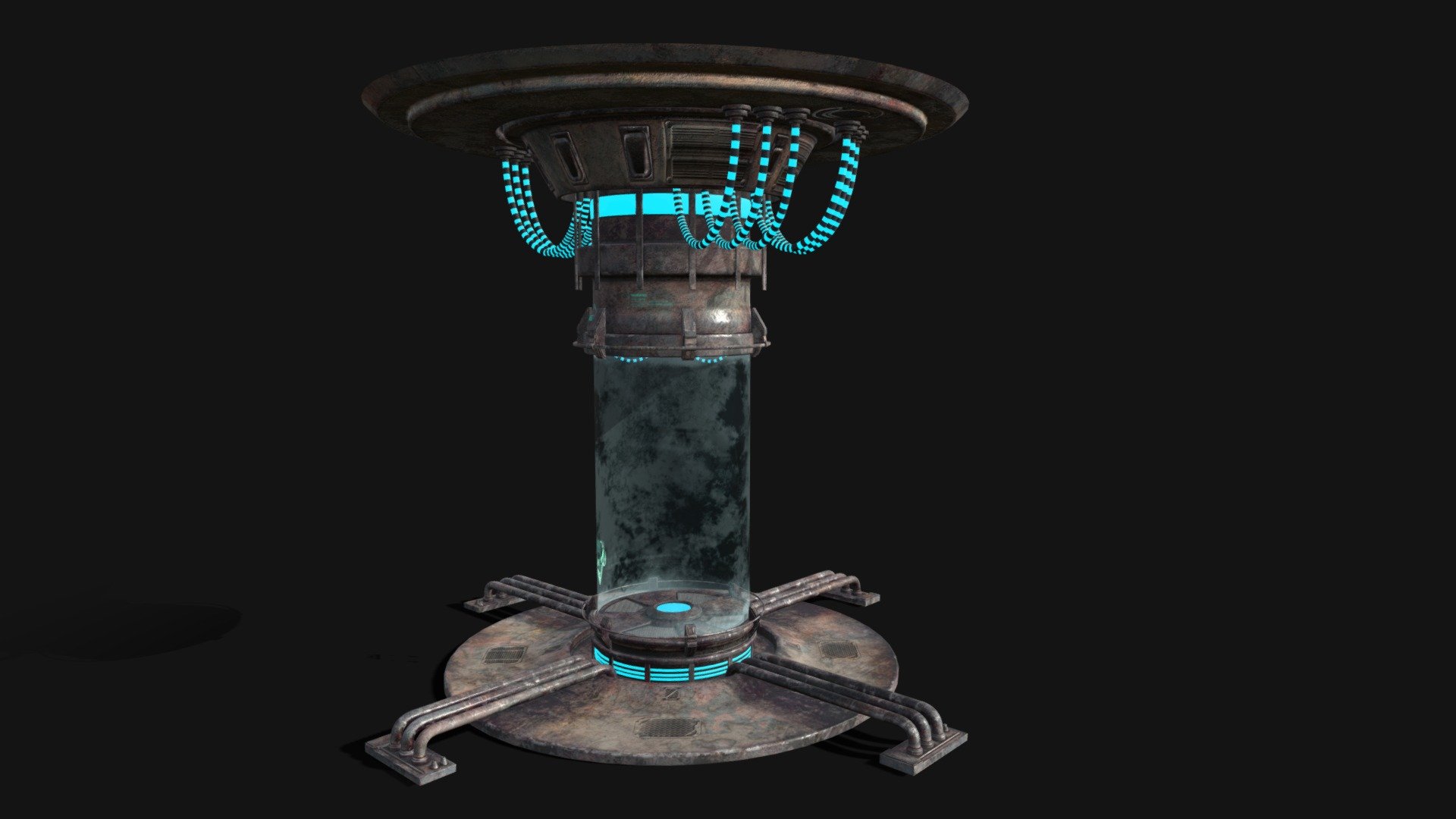Sci-Fi Bacta Tank - Buy Royalty Free 3D model by Clockwork Creations ...