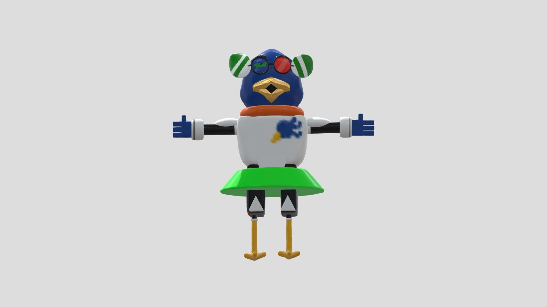Berdly - 3D model by CallmeJavi (@javiernilo2) [09bb5ce] - Sketchfab