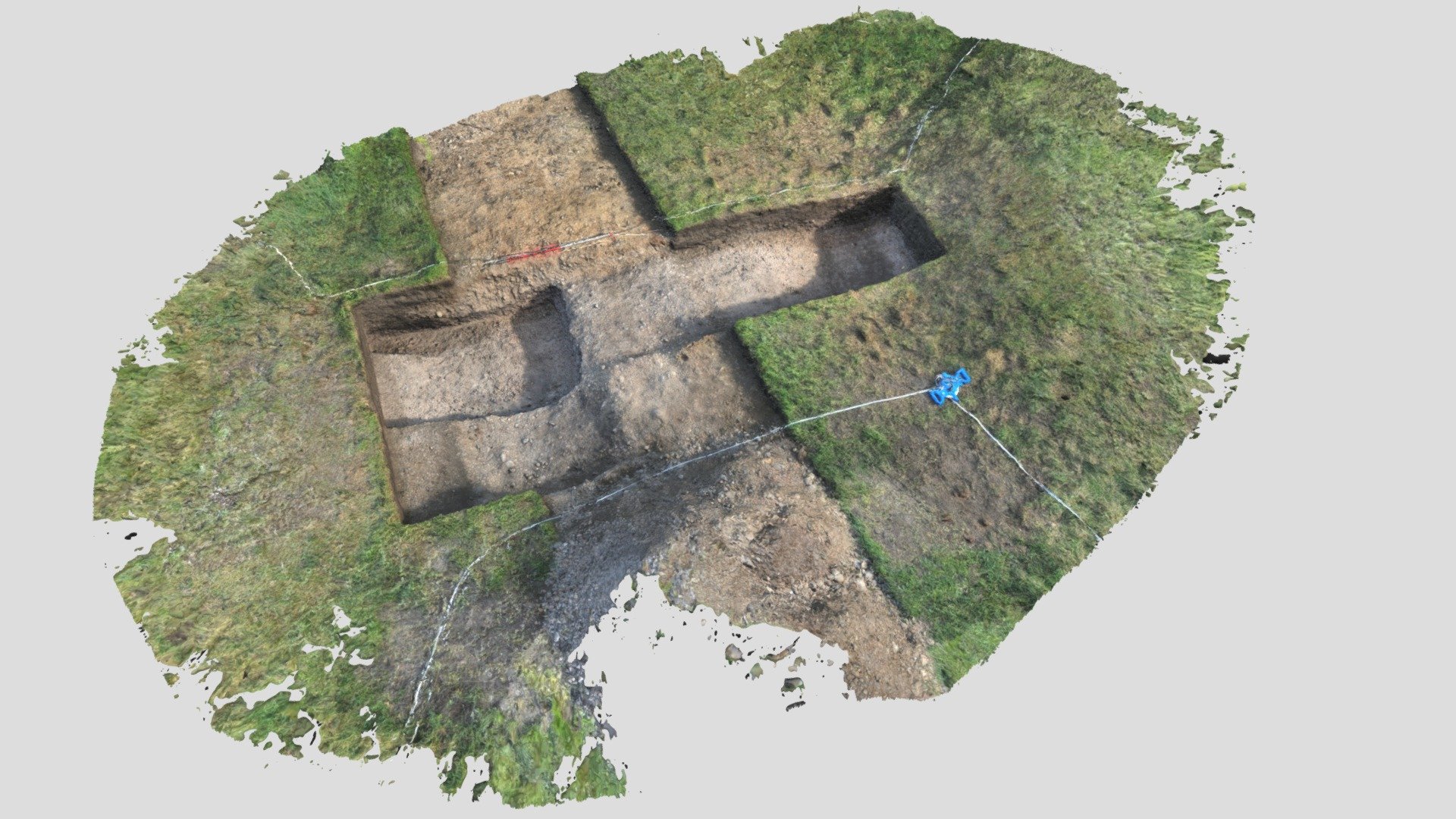Greenwich Park Trench 3 detail - 3D model by peterbarry [09bd675 ...