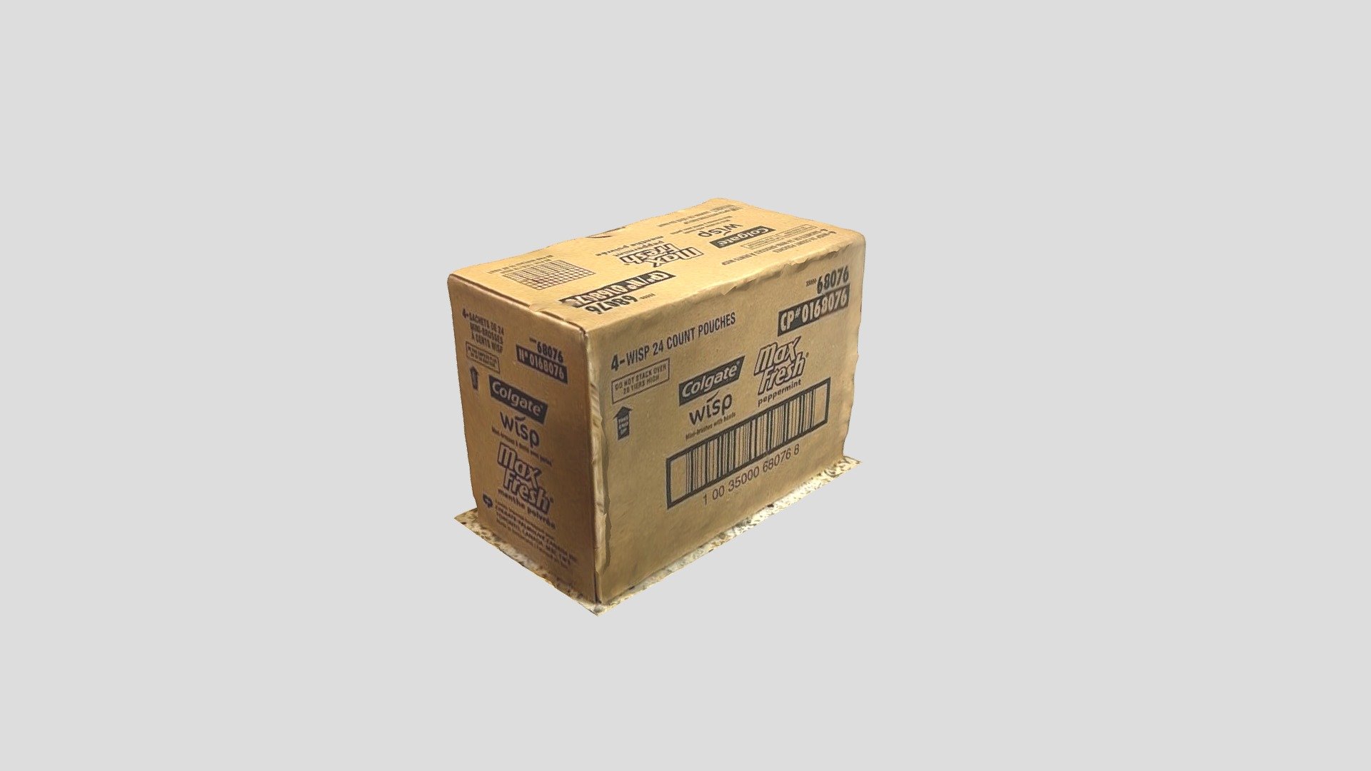 Small cardboard box - Download Free 3D model by toddwaddington [09bf705 ...