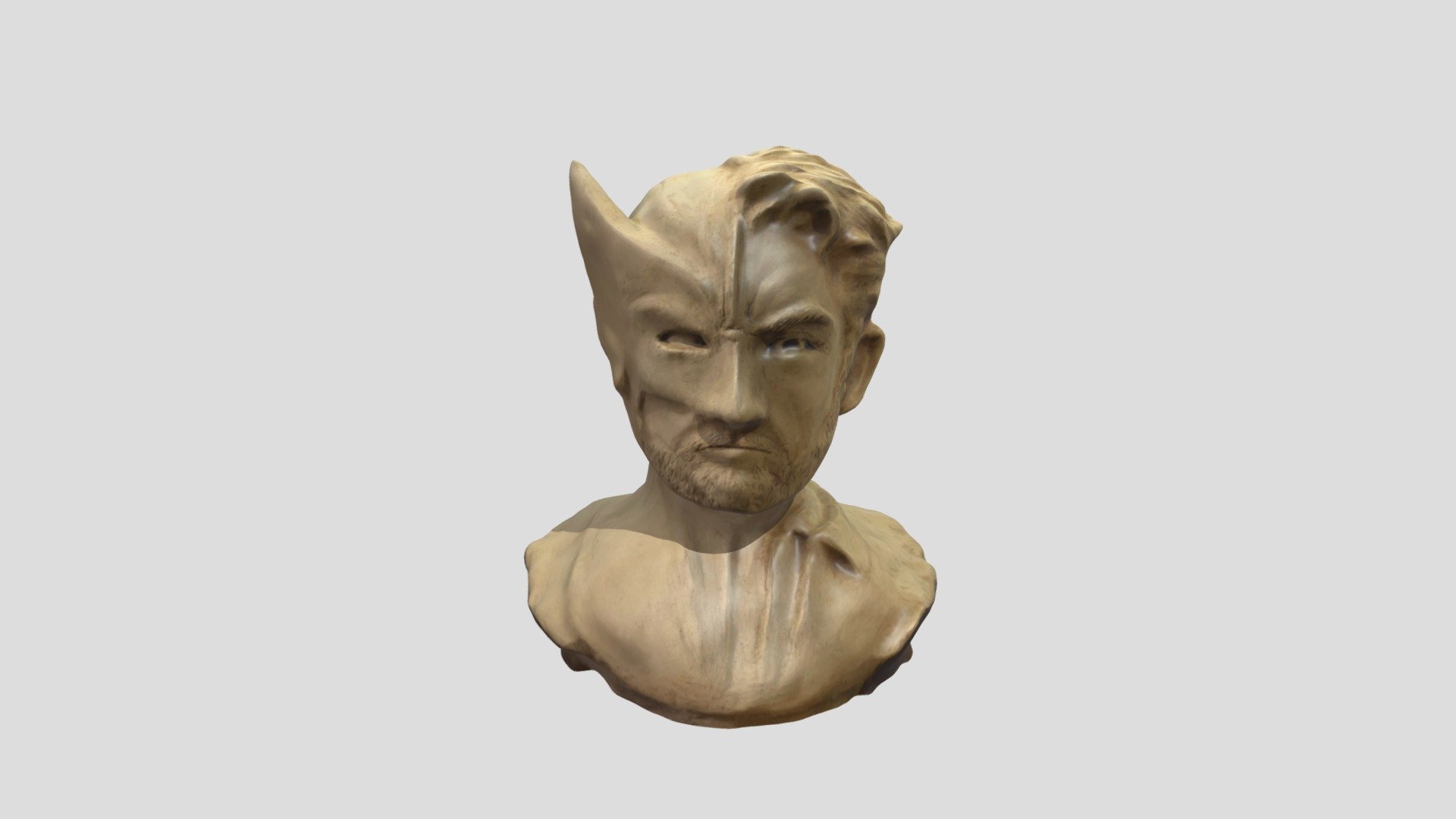 Wolverine Clay Sculpture - 3D model by rafifathurrahman [09bf877 ...