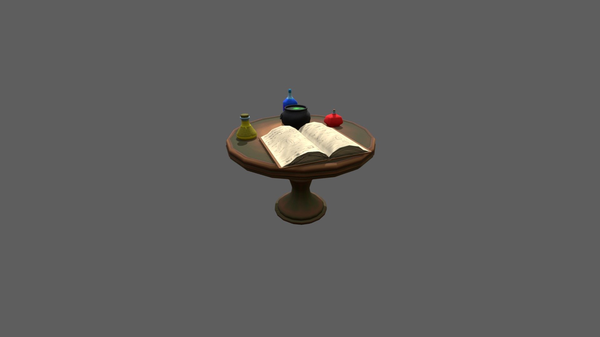 Alchemy Table - 3D model by Brian66y [09c0980] - Sketchfab