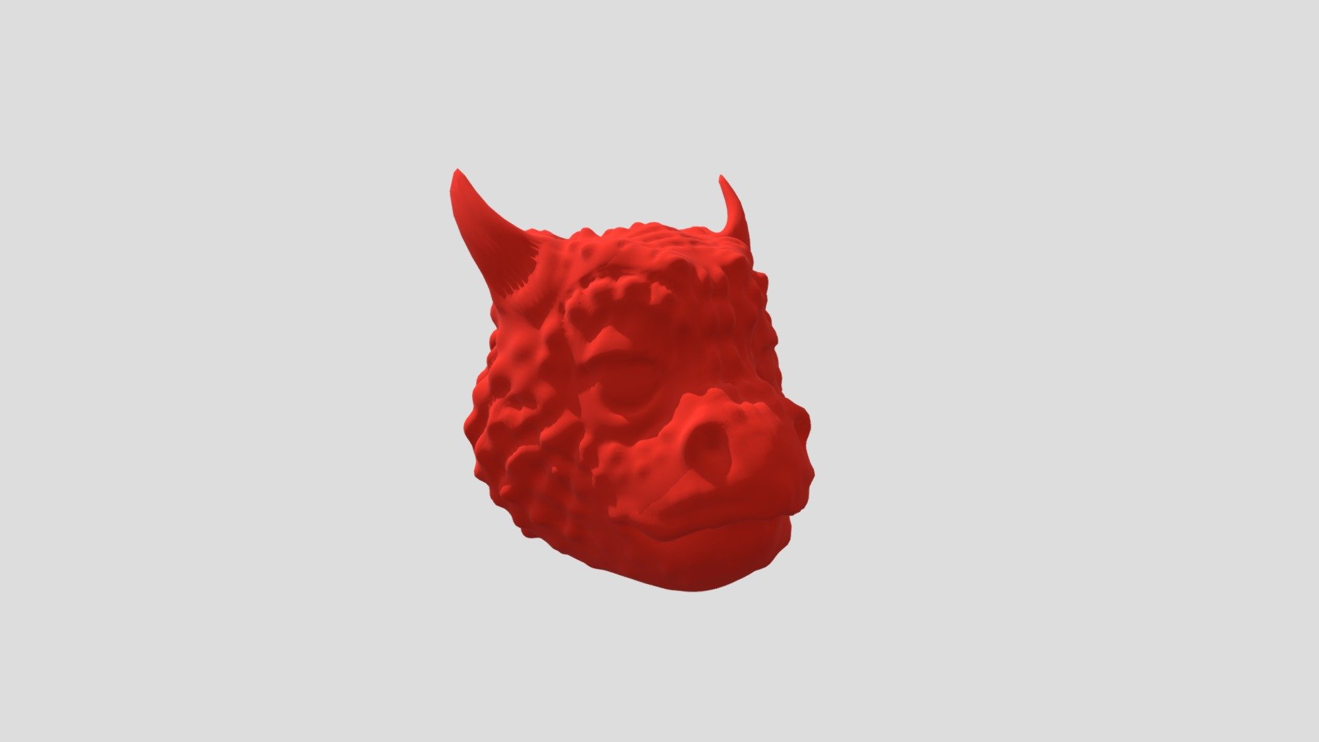 Chibi Dragon Head - Download Free 3D model by XristinaLadogianni ...