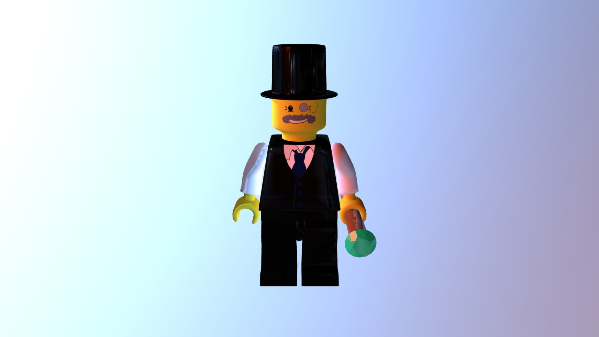 Rich Lego Guy - 3D model by anthonyvanoo [09c1978] - Sketchfab