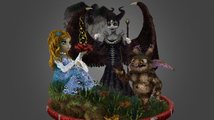 Maleficent 3D models - Sketchfab