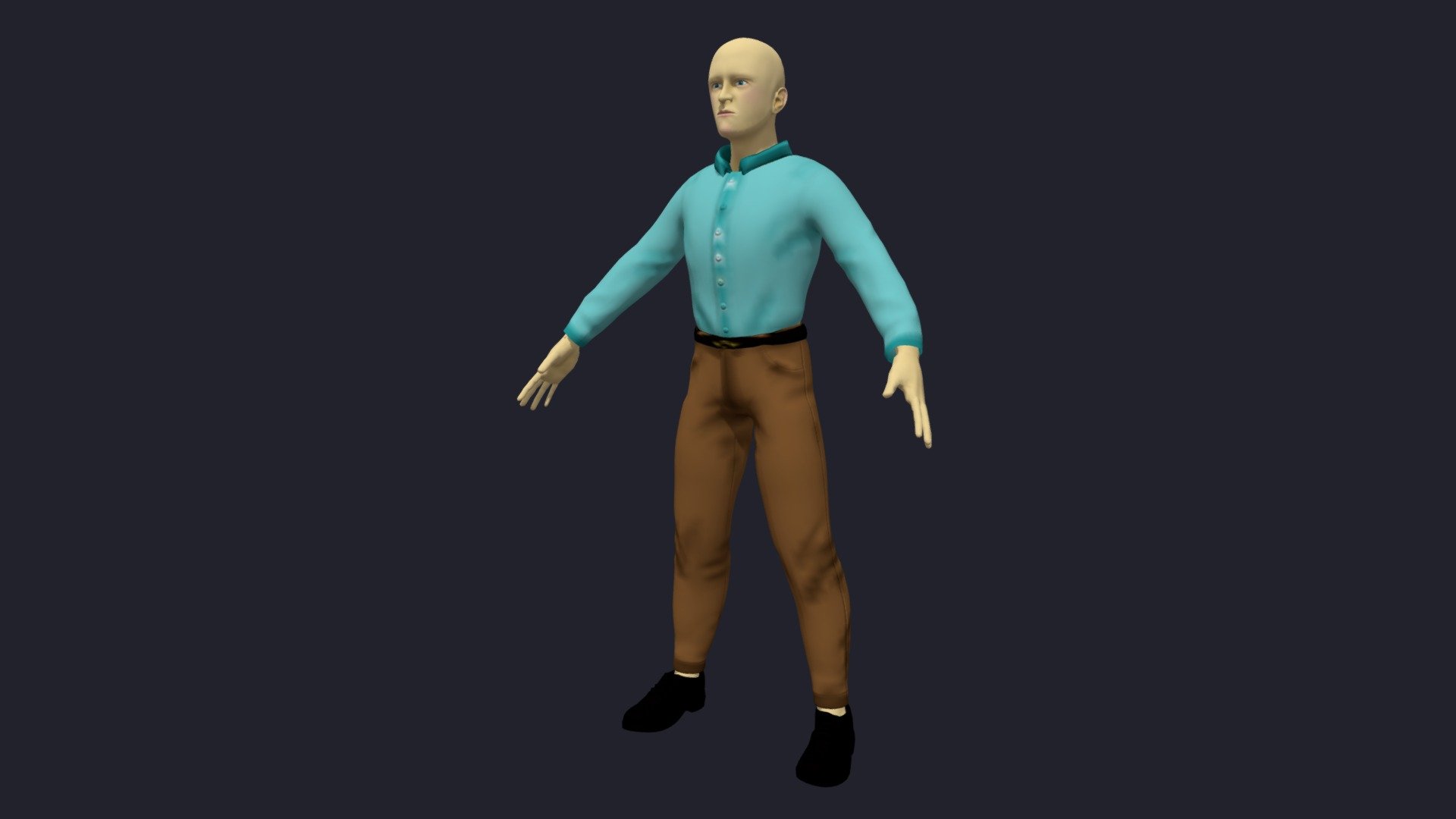 Aaron Paul - Proyecto Final MAP - 3D model by riverasusan56 [09c4686 ...