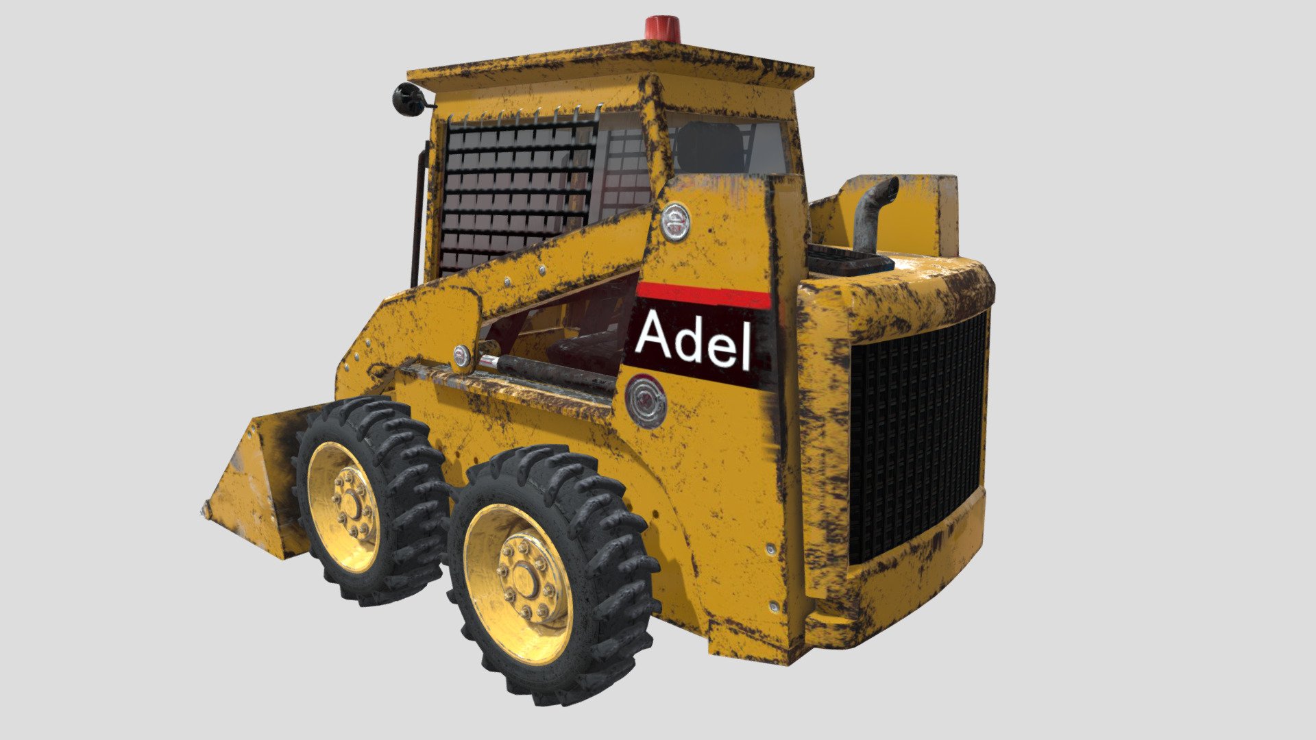 Skid Steer Loader - 3D model by Adelprince69 [09c5ac6] - Sketchfab