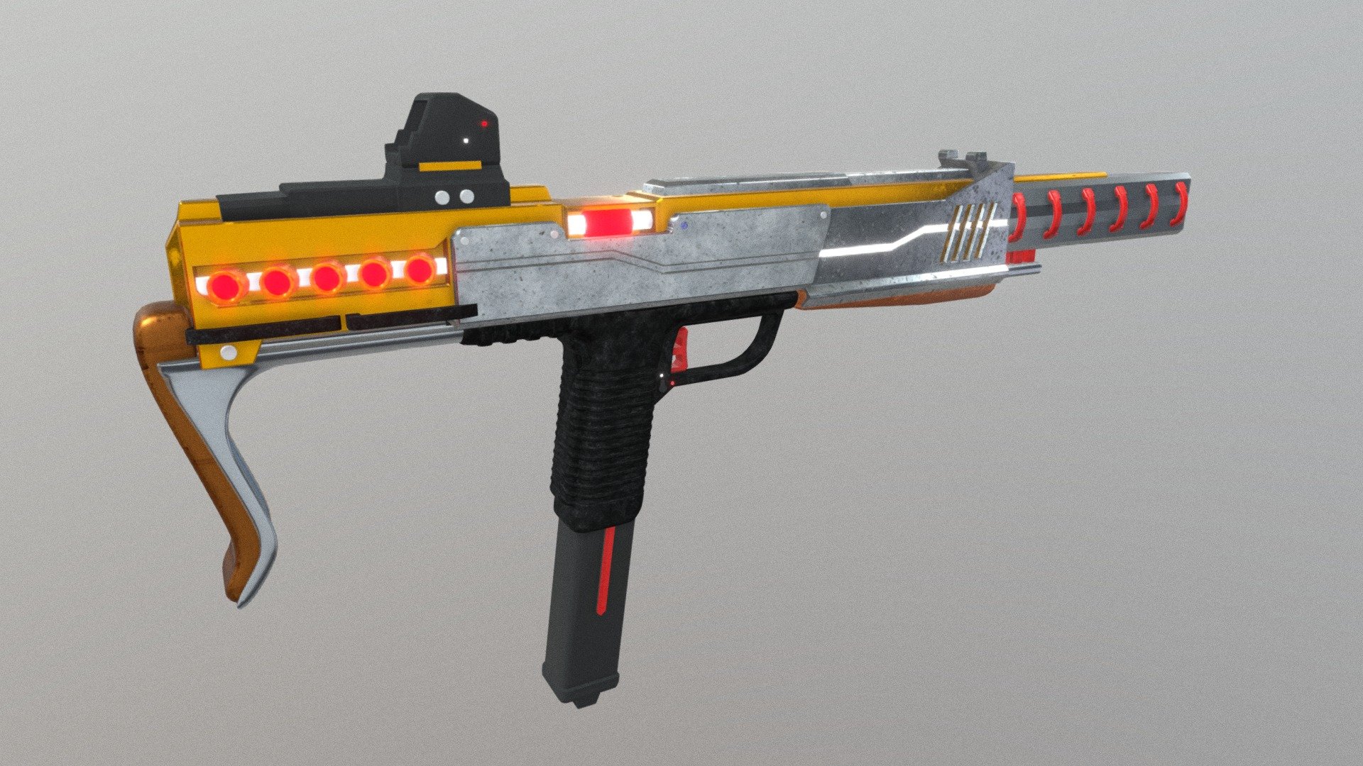 Gun PP SAF13 - 3D model by Safonov Lev (@safonovleva2) [09c6341 ...