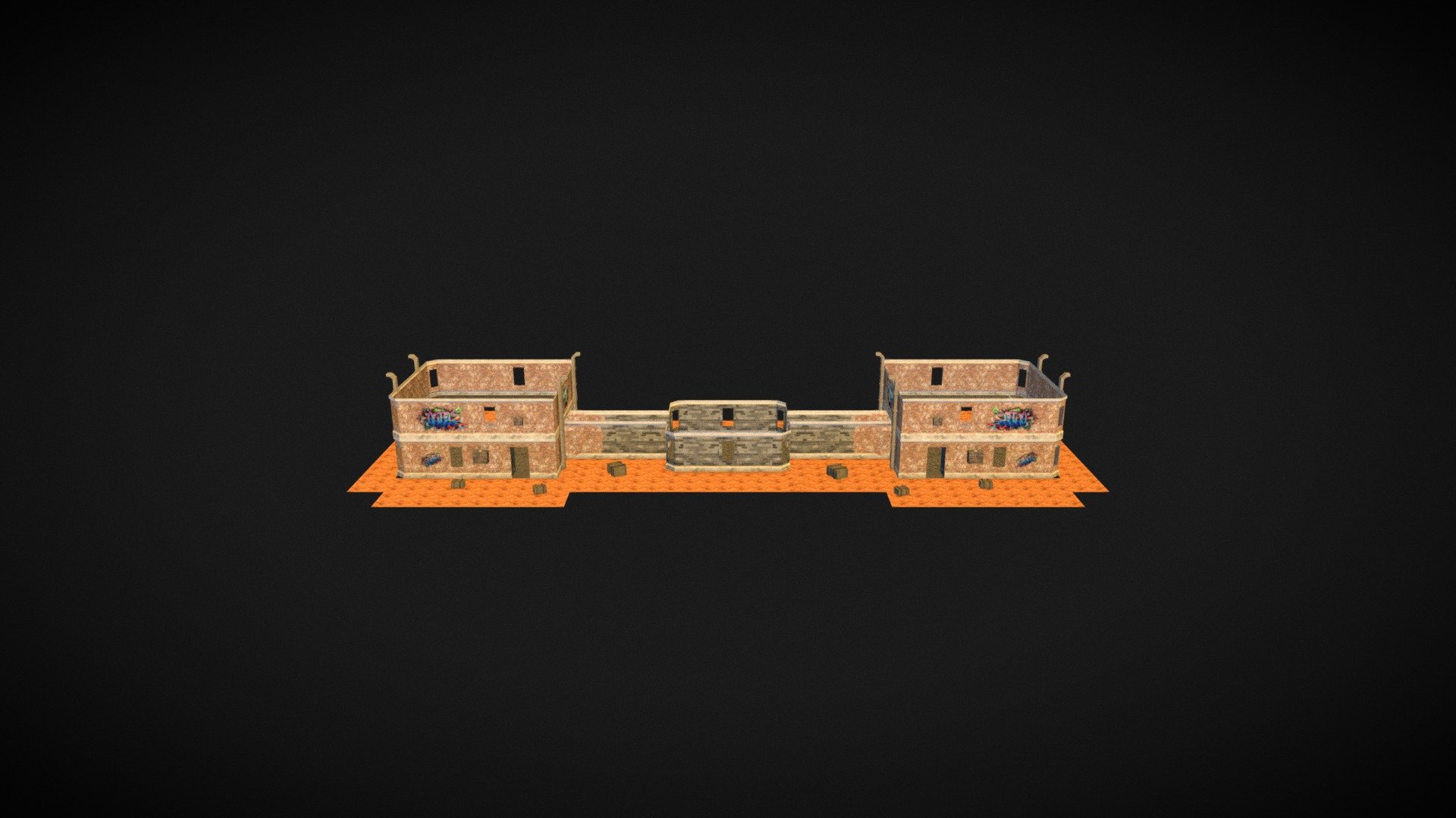 Modular Level Design [TEST] - 3D model by xwhn [09c635f] - Sketchfab