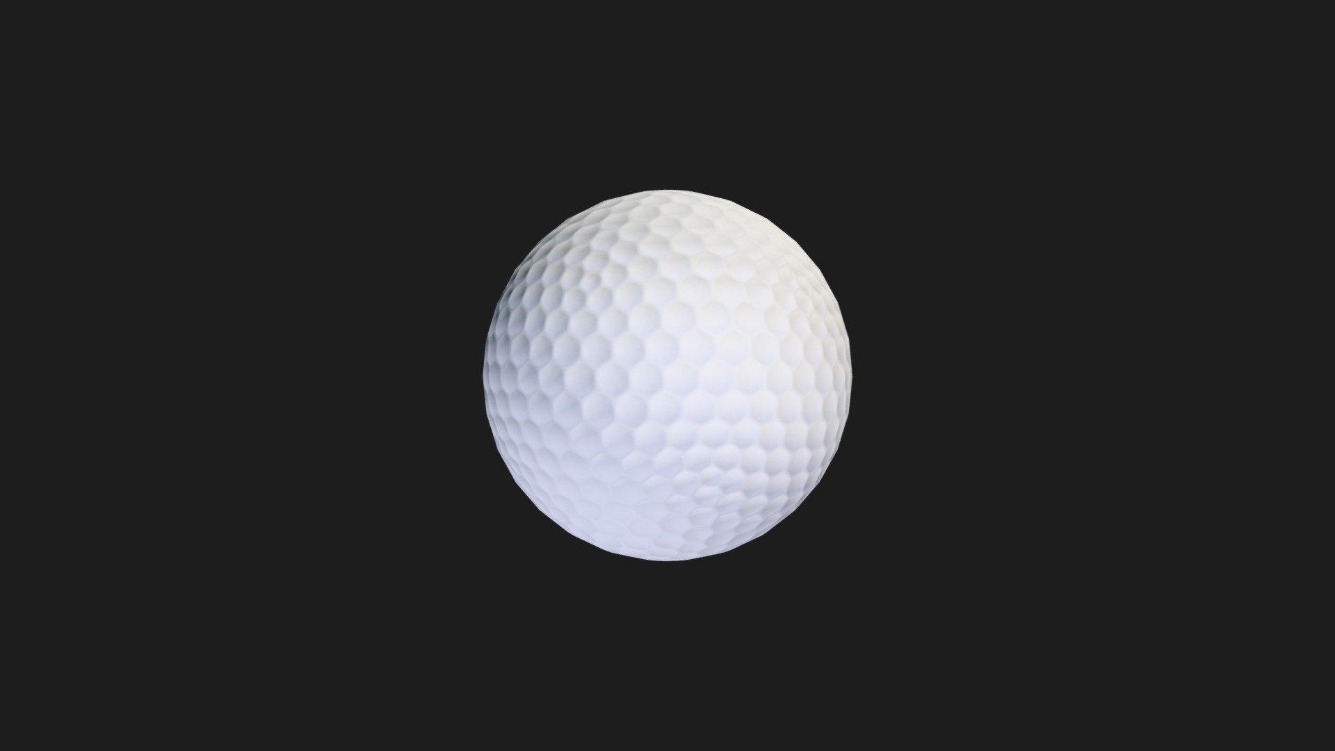 Golf Ball Low Poly - Download Free 3D model by Krzysztof_Guzik [09c76f0 ...