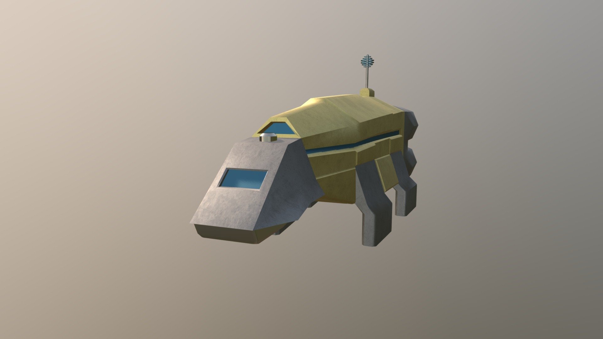 Starship - 3D model by arjank [09c83a3] - Sketchfab