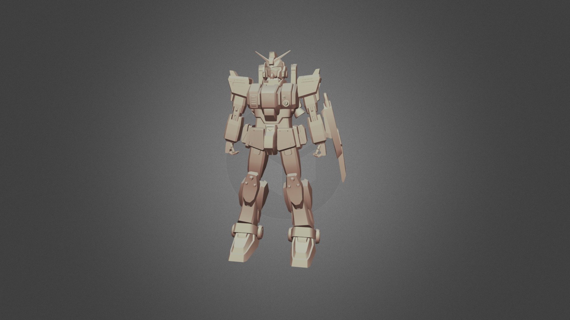 Gundam RX-79G 3D Model - 3D model by Gustian (@achmadgustiantono ...