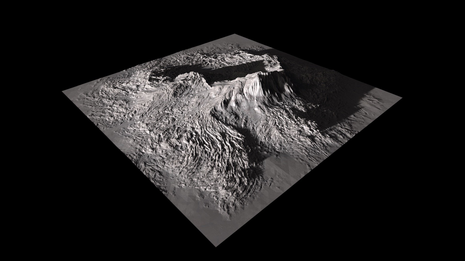 Volcano Terrain Mountain version 5 - Buy Royalty Free 3D model by ...