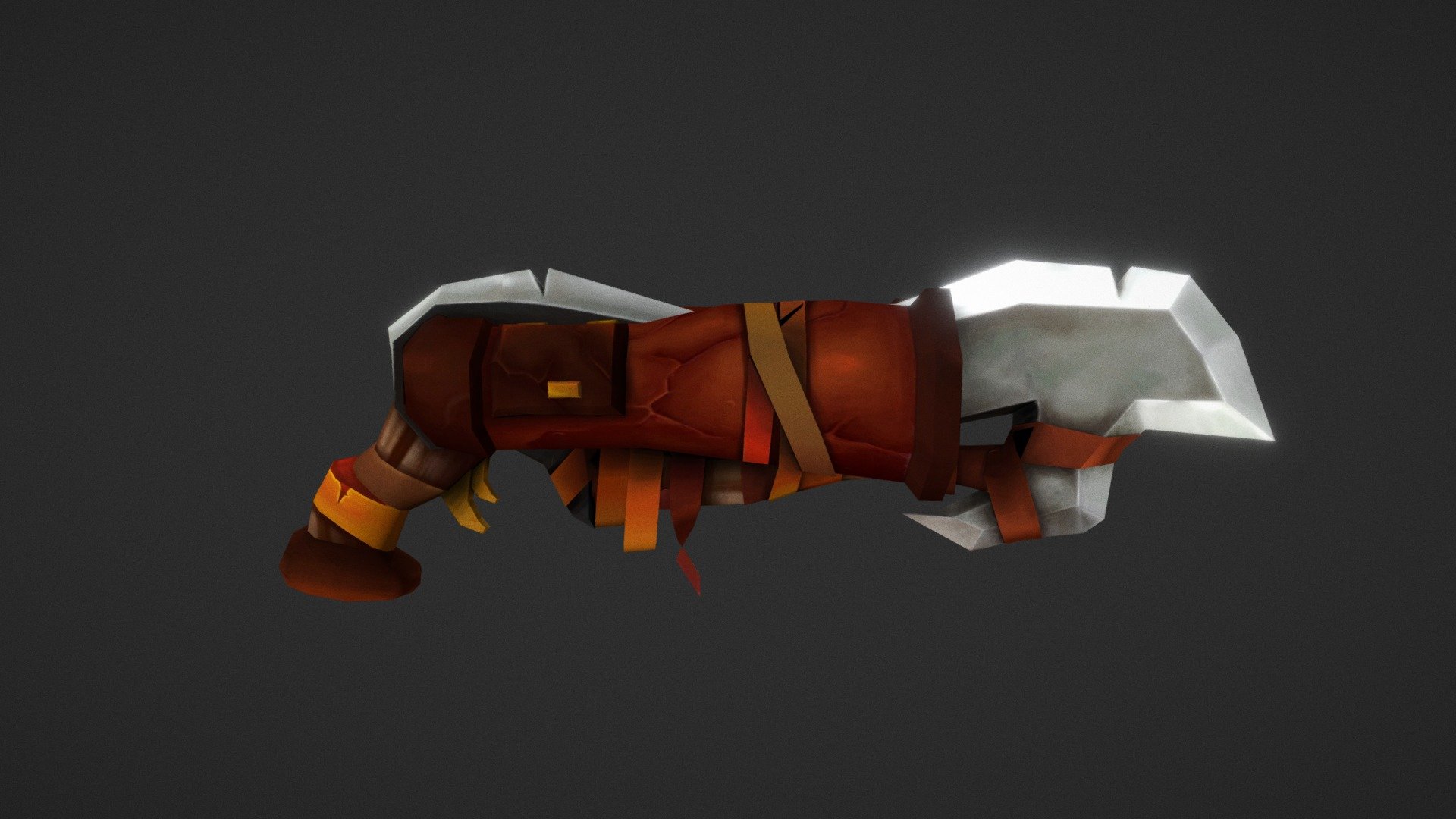 Stylised World Of Warcraft Gun - 3D model by MattiasVandenSaffele ...