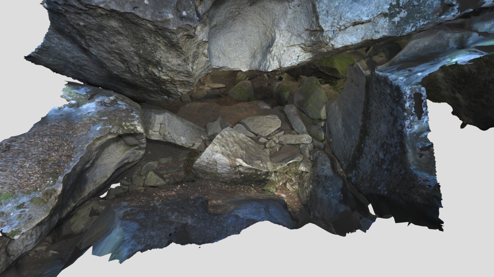 Abris sous roche / Rock shelters / Tafoni - 3D model by Lra Laboratoire ...