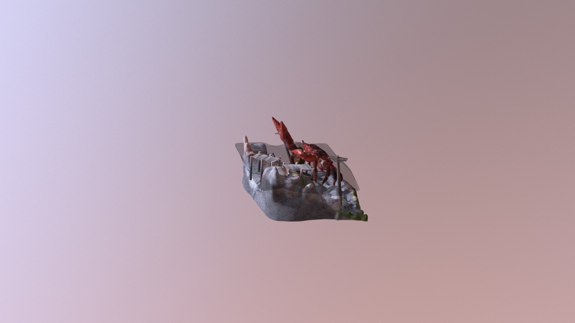 Crab Attack - 3D model by kazapata [09cf858] - Sketchfab