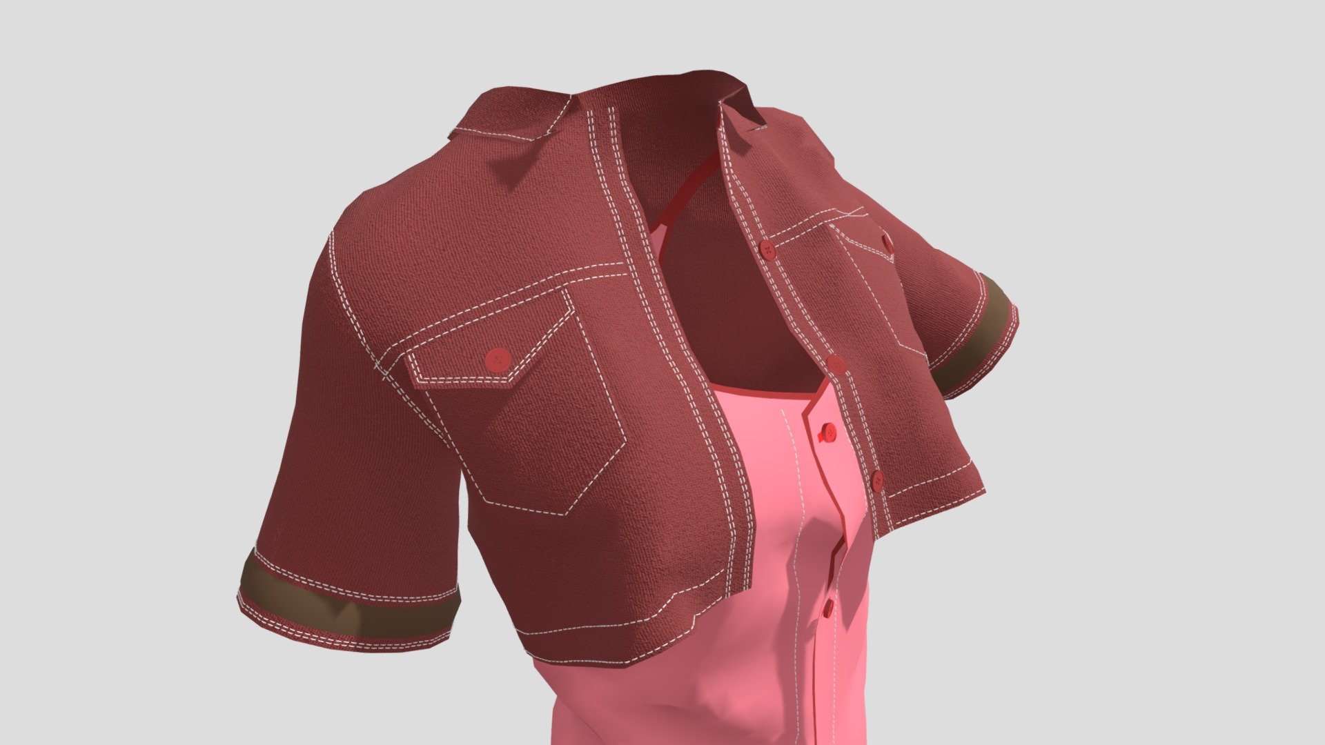 Aerith Gainsborough - Final Fantasy (Cloth) - 3D model by ezasofi ...