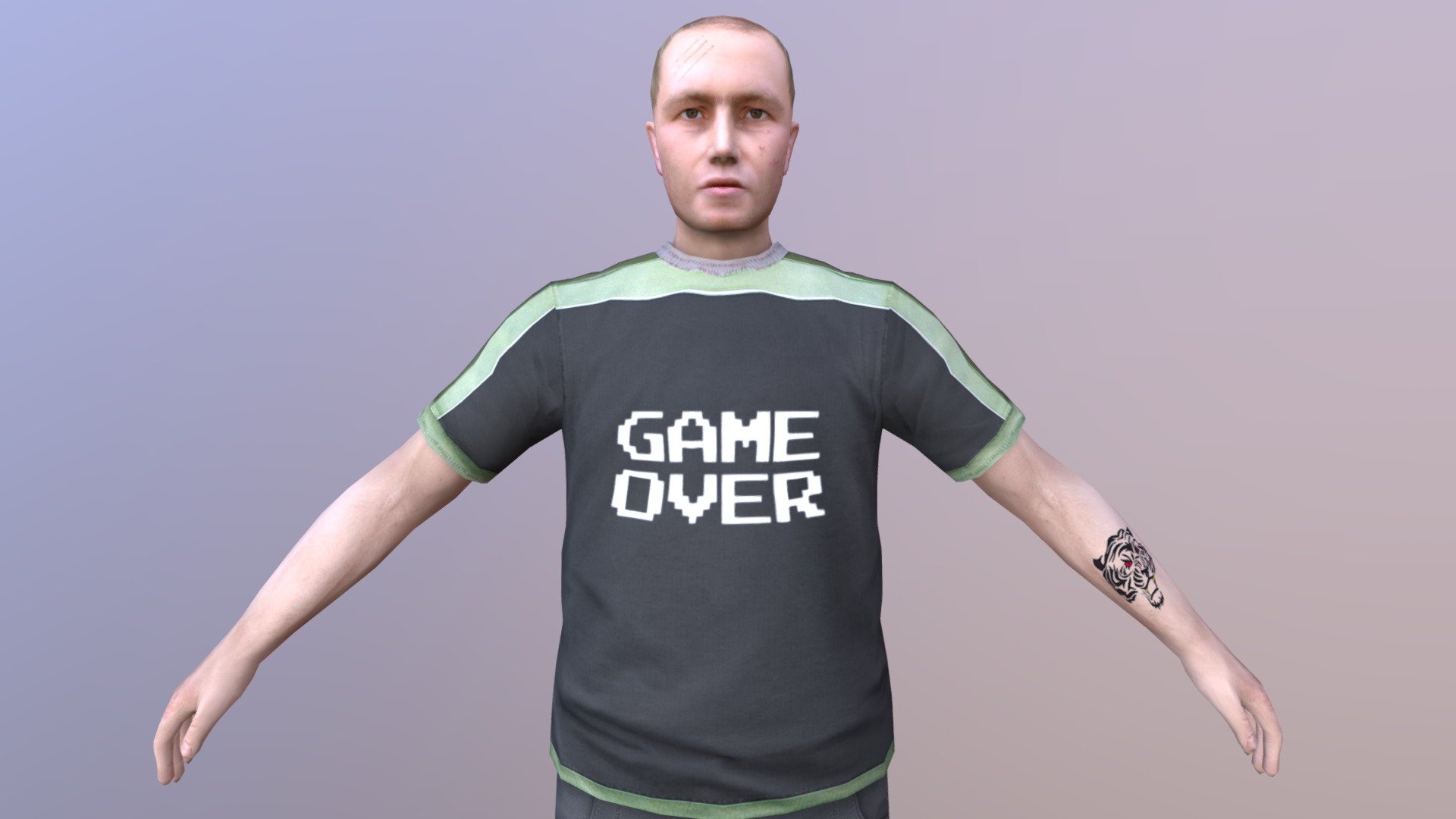 MAN 23 -WITH 250 ANIMATIONS - Buy Royalty Free 3D model by jasirkt ...