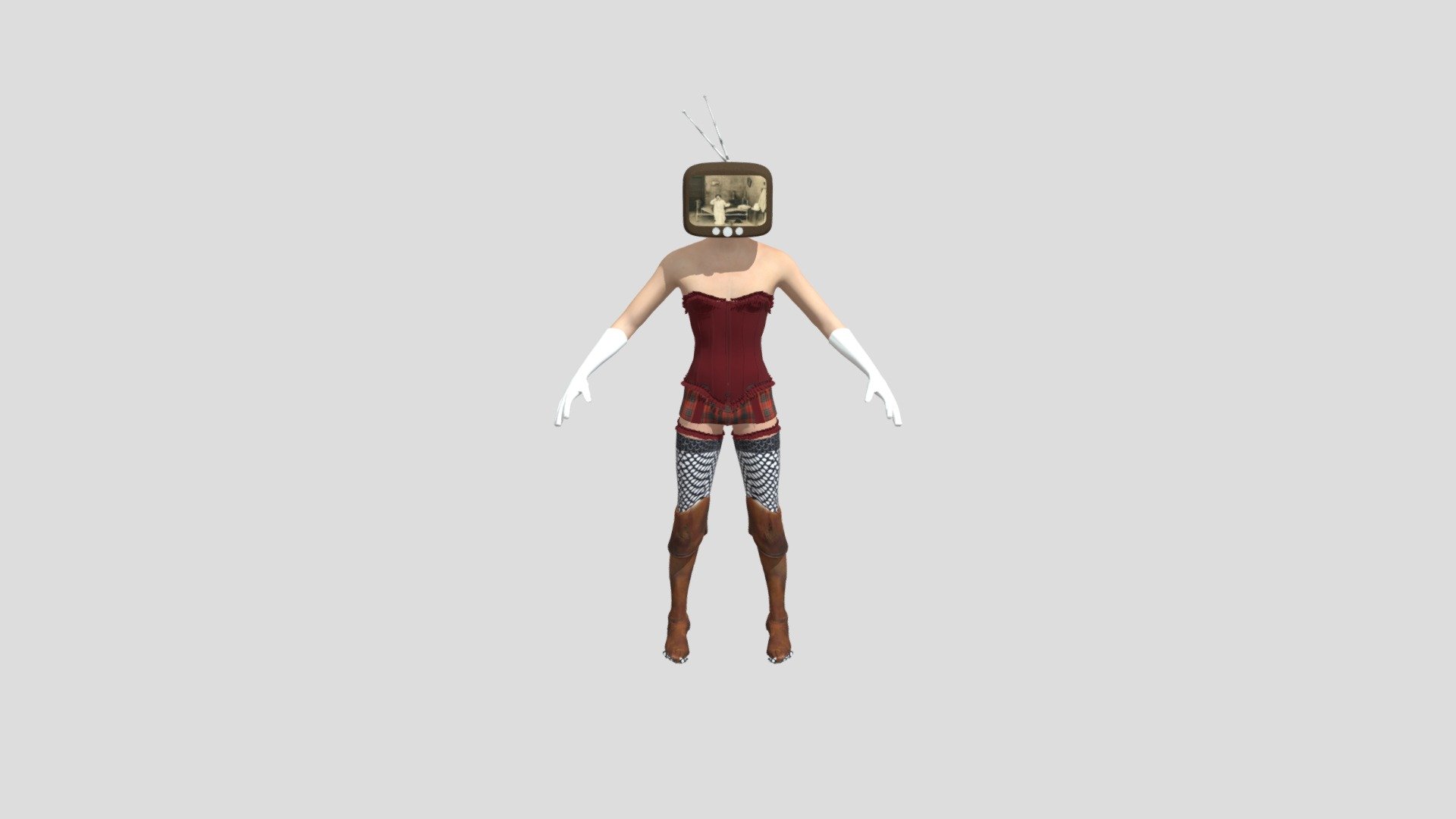 TVHEAD - 3D model by junebug21 [09d3a8c] - Sketchfab
