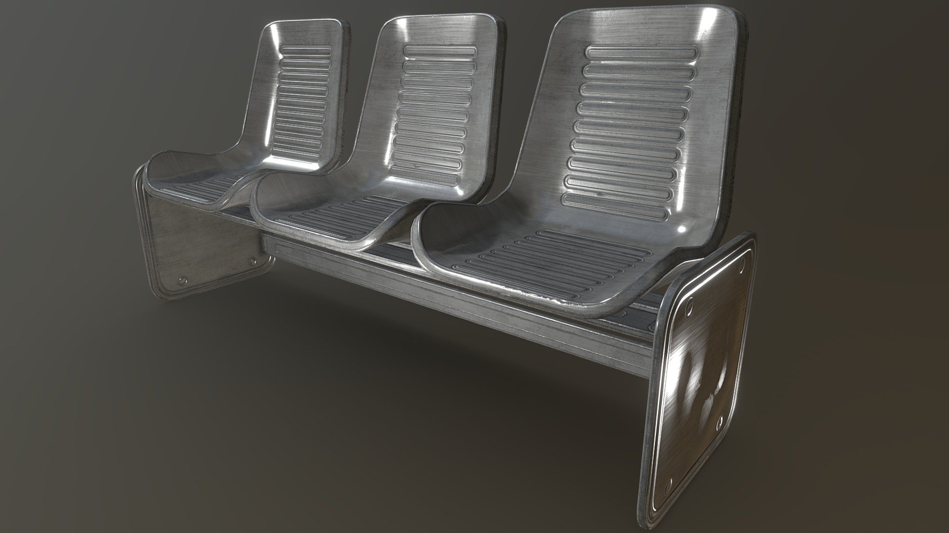 Fallout 3 - Vault Bench - Mod Remake - Buy Royalty Free 3D model by ...