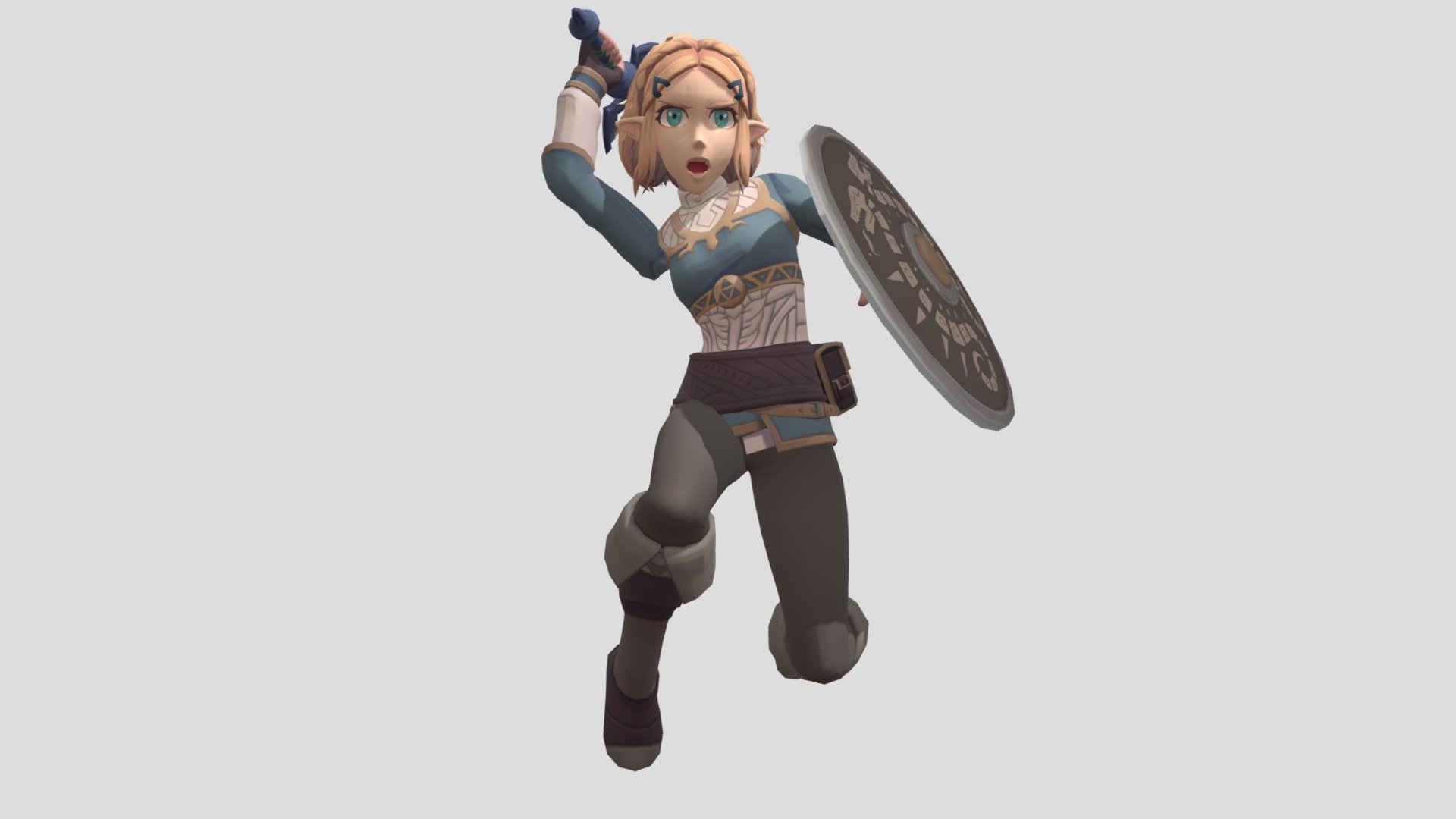 Zelda Art Test - 3D model by TPeebles (@TPeebles17) [09d62bf] - Sketchfab