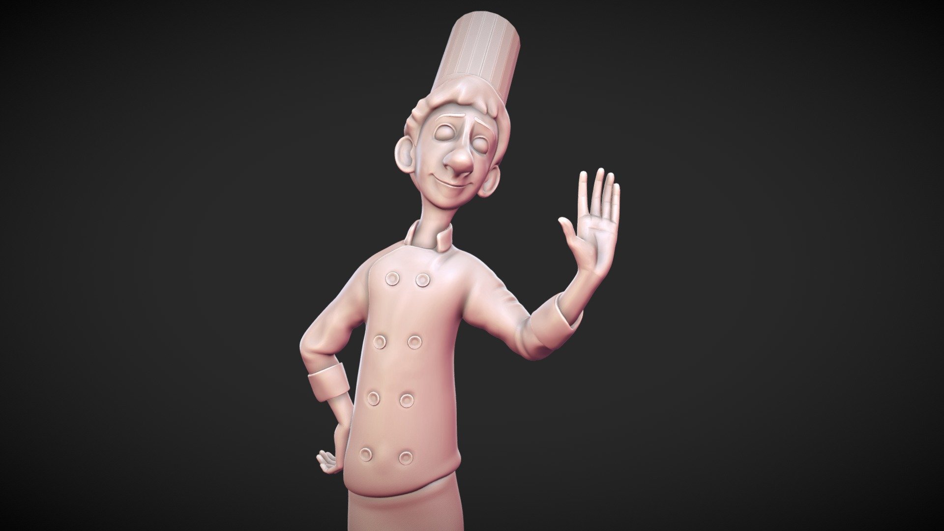 ratatouille Alfredo Linguini - Buy Royalty Free 3D model by yogi_sandhi ...