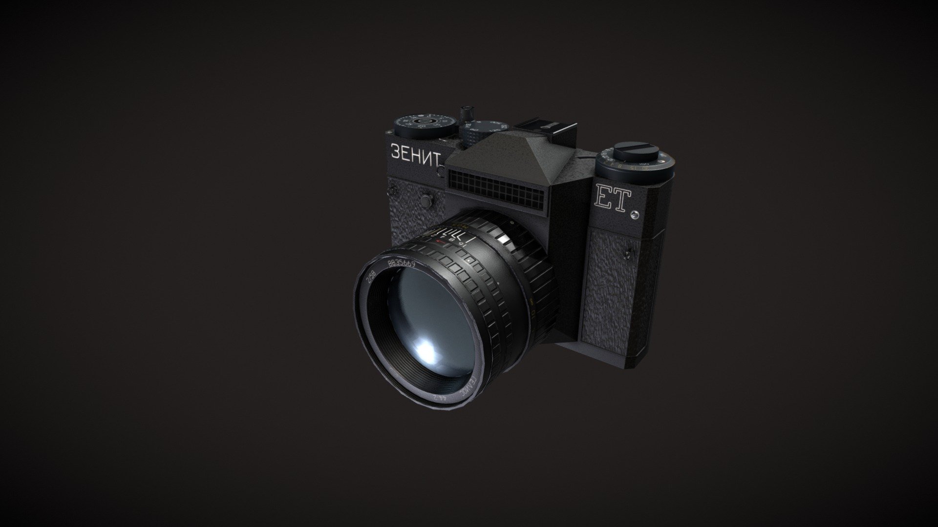Zenit Camera - 3D model by Adam Karolin (@adamkarolin) [09d6cfb ...