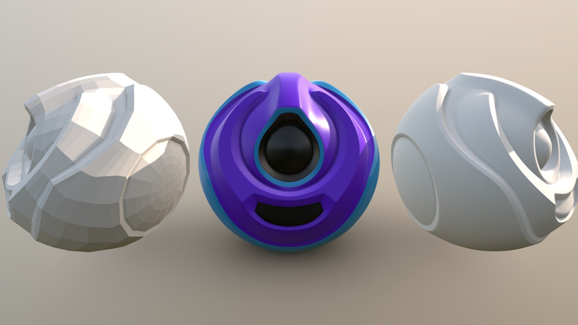 Robo-Orb Retopology - 3D model by MrSpacePenguin (@PenguinMafia ...