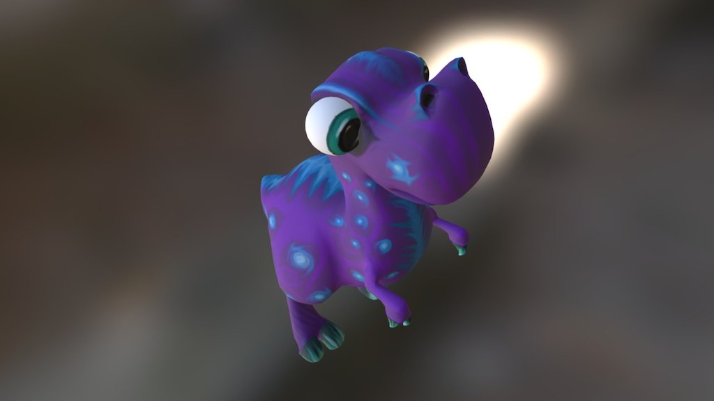 Barney the Intergalactic Dinosaur - Download Free 3D model by Samuel ...
